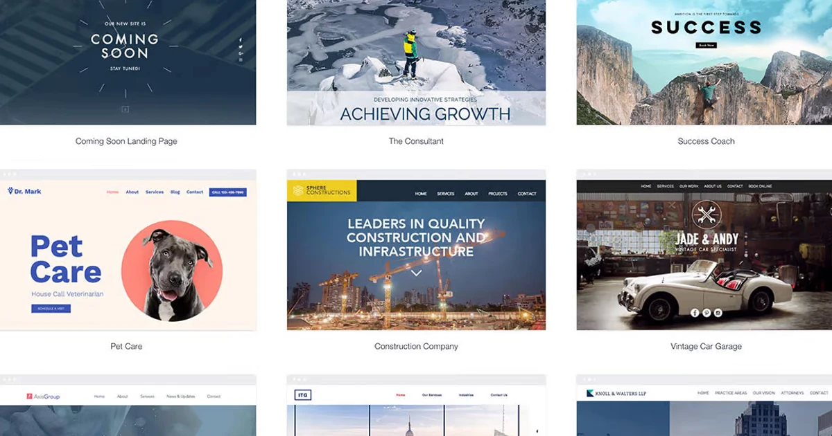 Simple Website Templates - When Simplicity Doesn’t Mean Boring