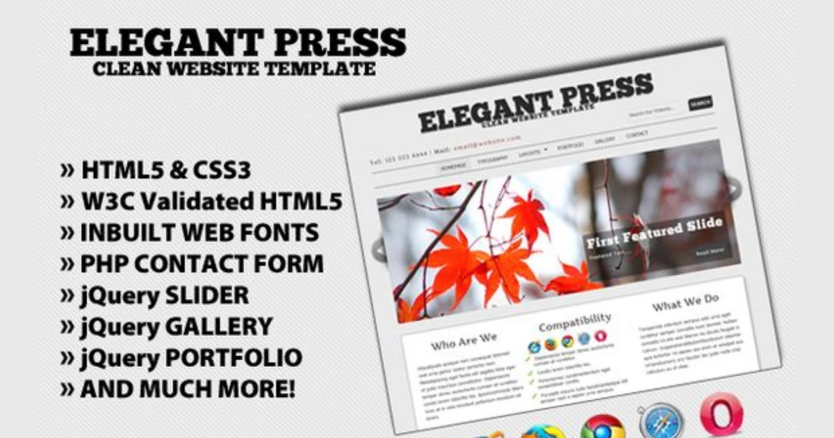 ElegantPress Html5 And Css3 Template - Is It Worth The Investment?